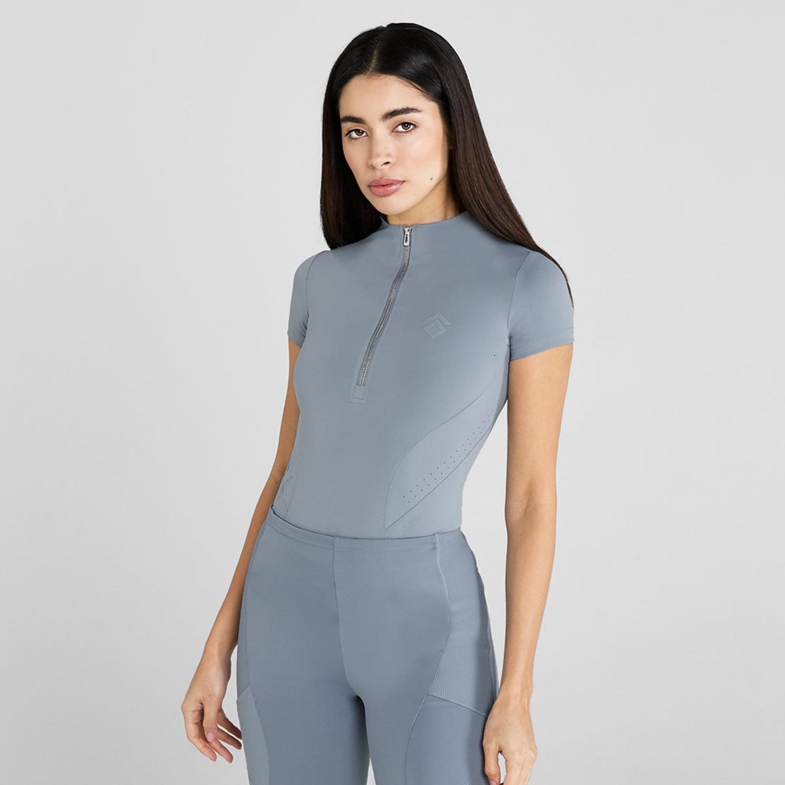 Aztec Diamond Ladies Core Short Sleeve Baselayer - Ash Blue | Millbry Hill