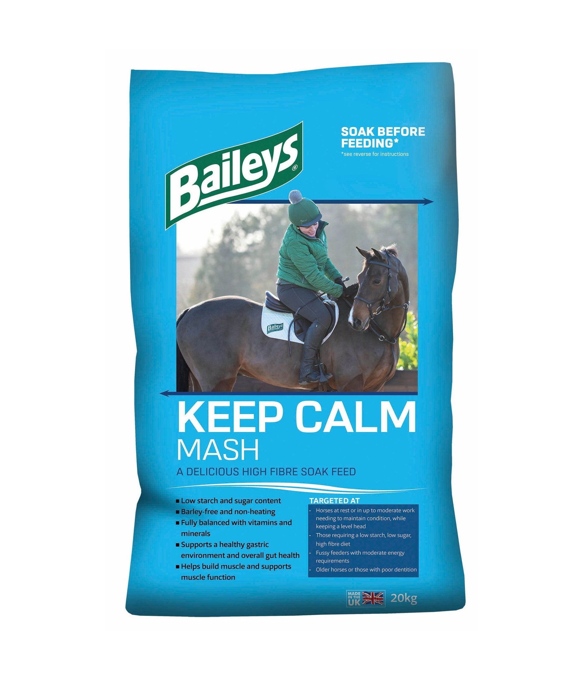 Baileys Keep Calm Quick Soak Fibre Feed | Millbry Hill