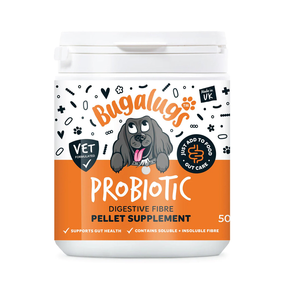 Bugalugs Probiotic Digestive Fibre Supplement | Millbry Hill