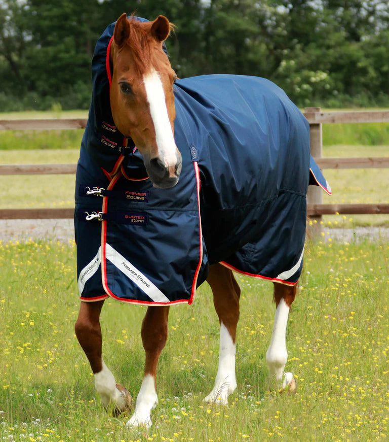 Premier Equine Buster Storm 200g Combo Turnout Rug with Snug-Fit Neck ...