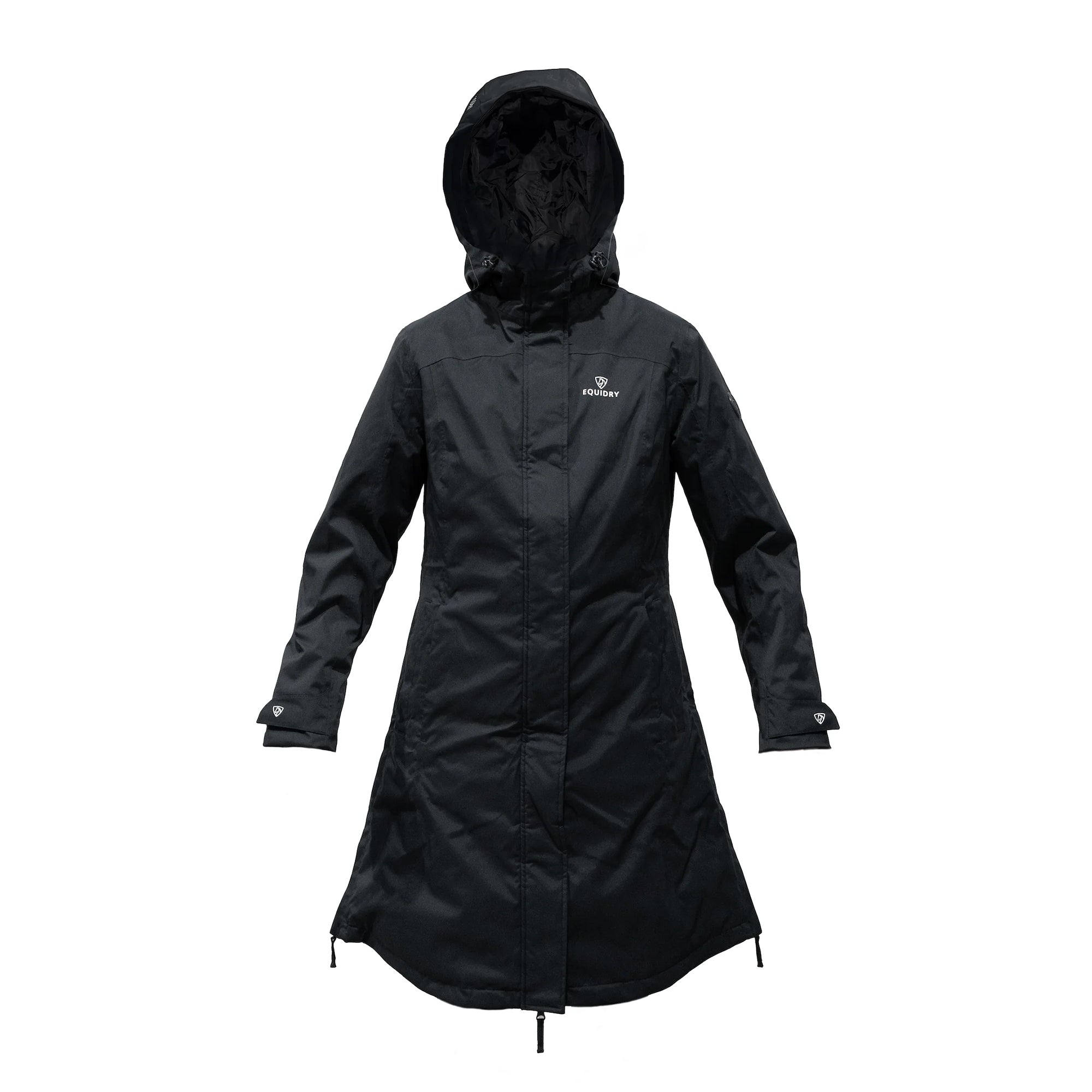 Equidry Childs Bronte Jacket with Stowaway Hood - Black | Millbry Hill