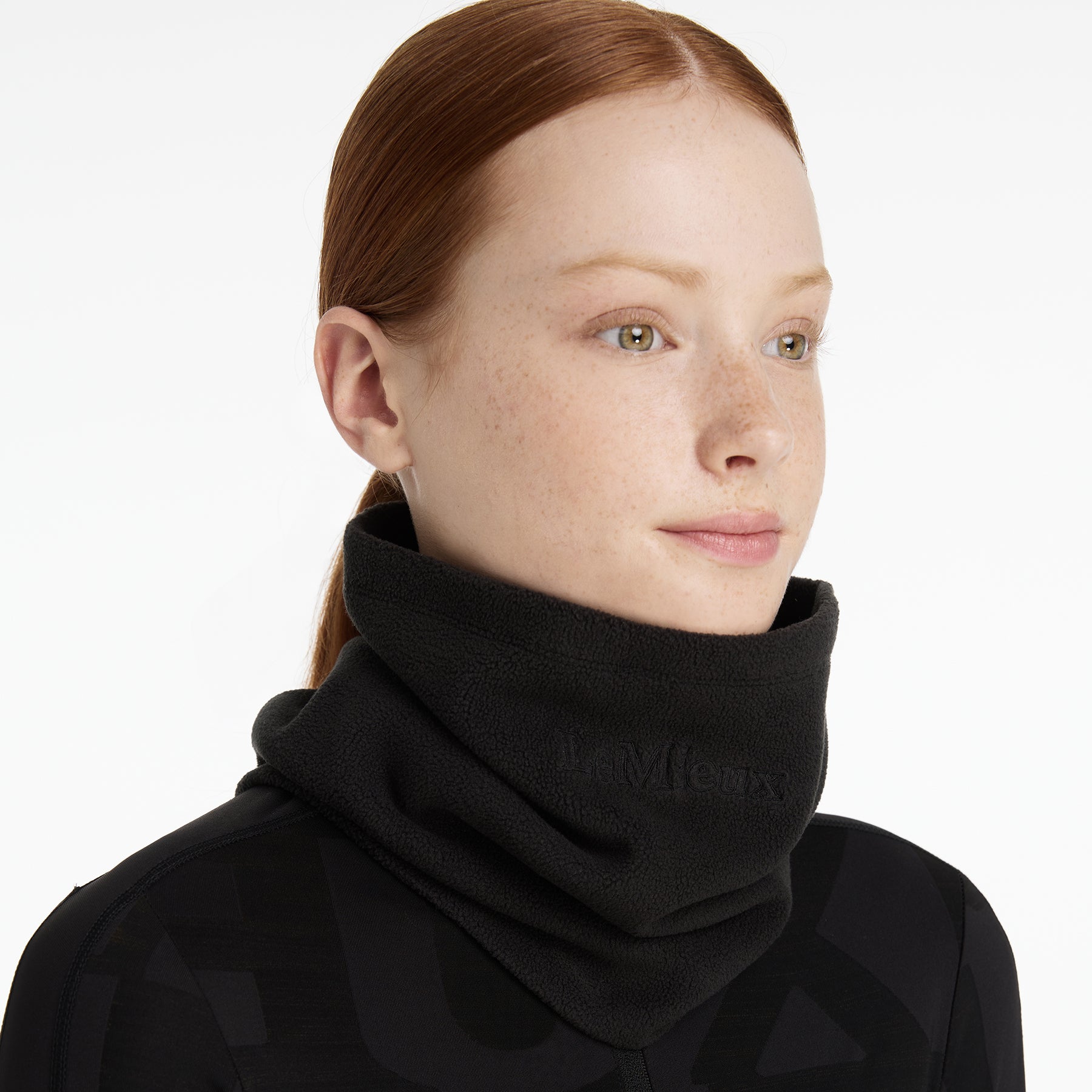 LeMieux Ladies Fleece Snood Black - Black | Millbry Hill