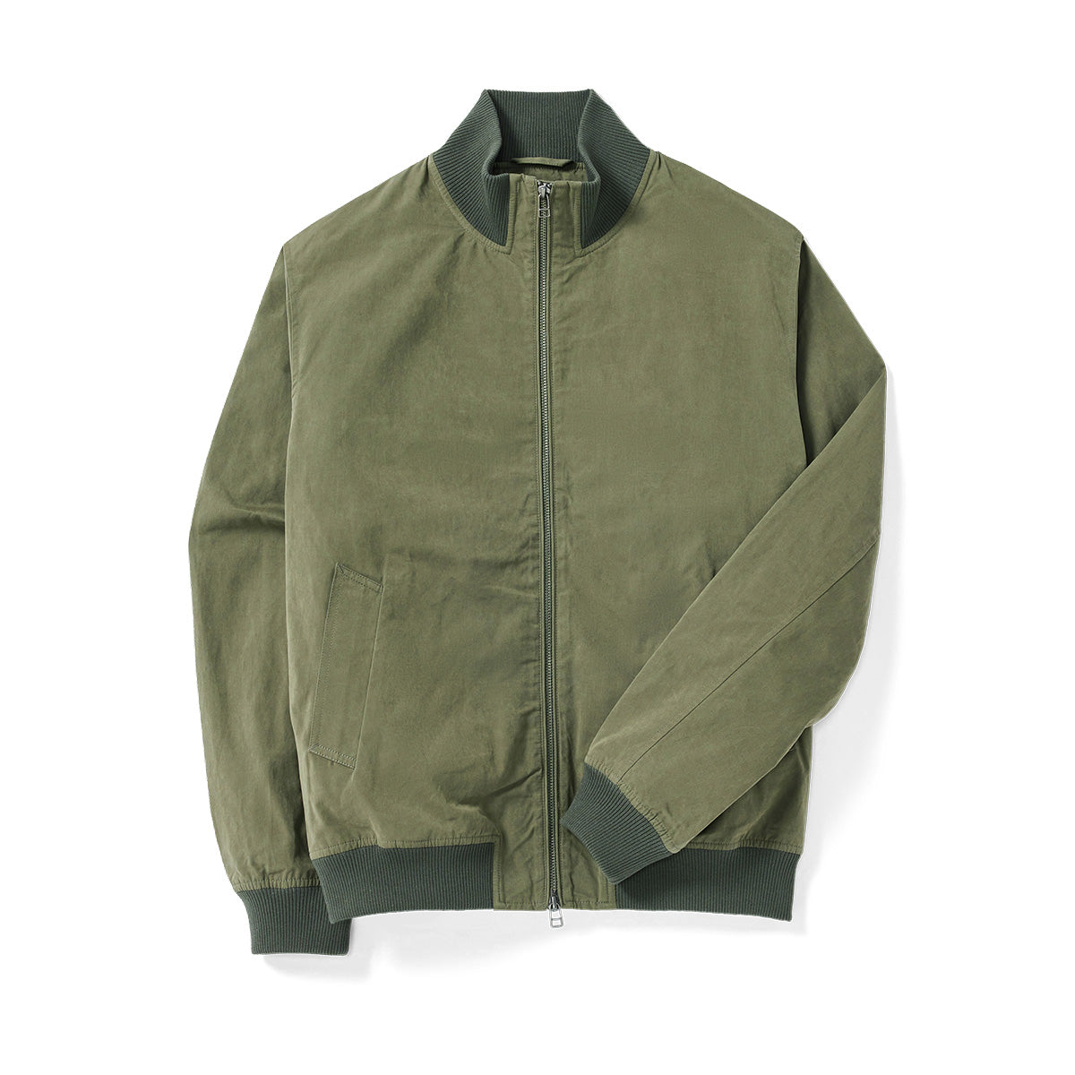 R M Williams Mens Palmer Bomber Jacket - Khaki | Millbry Hill