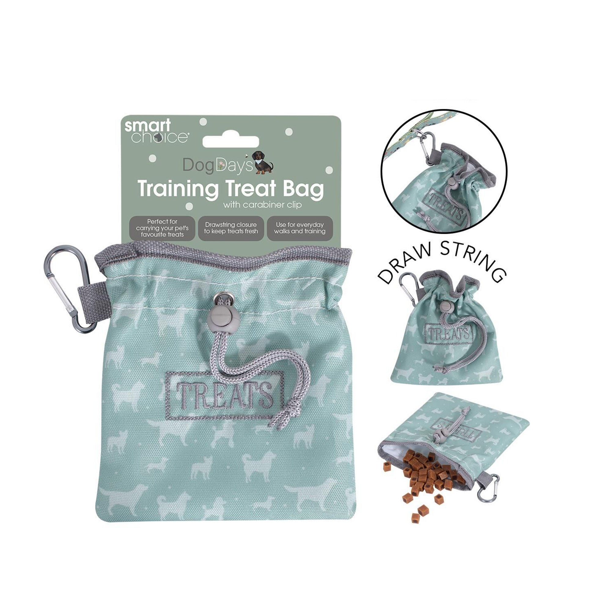 Smart Choice Dog Print Training Treat Bag | Millbry Hill