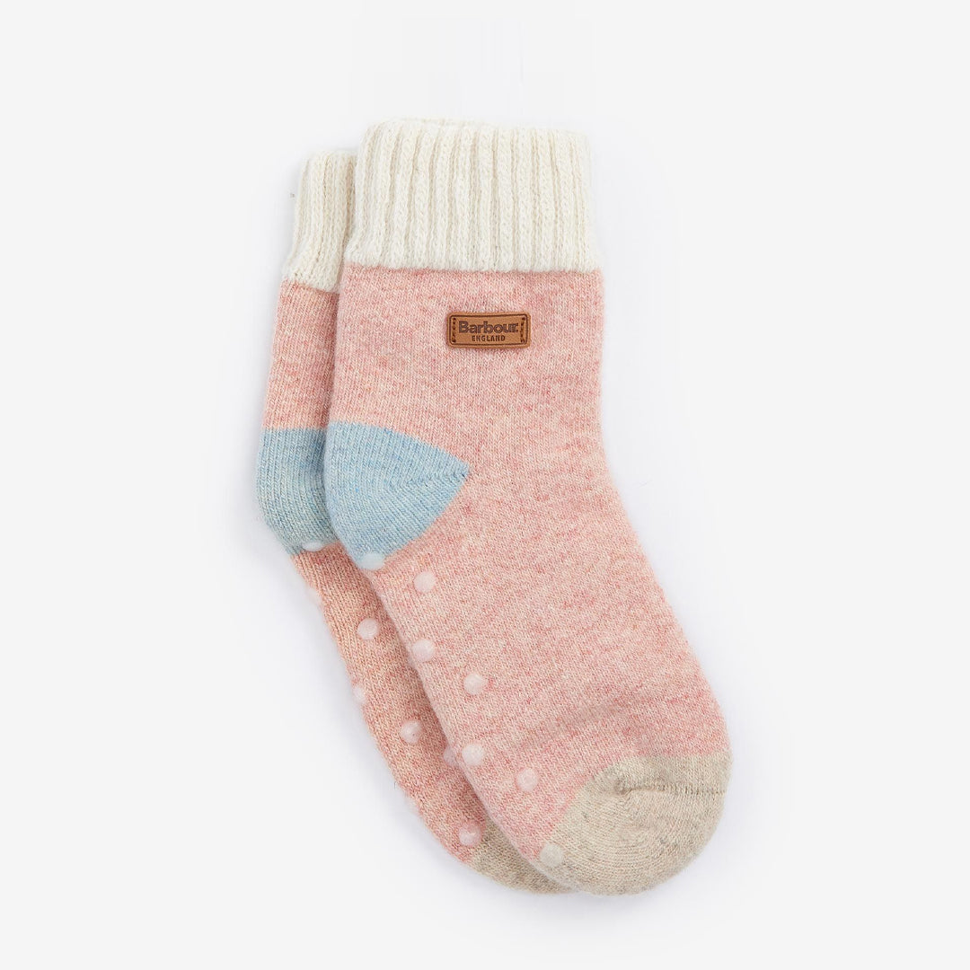 Barbour Ladies Isla Cabin Sock - Pink Mix | Millbry Hill