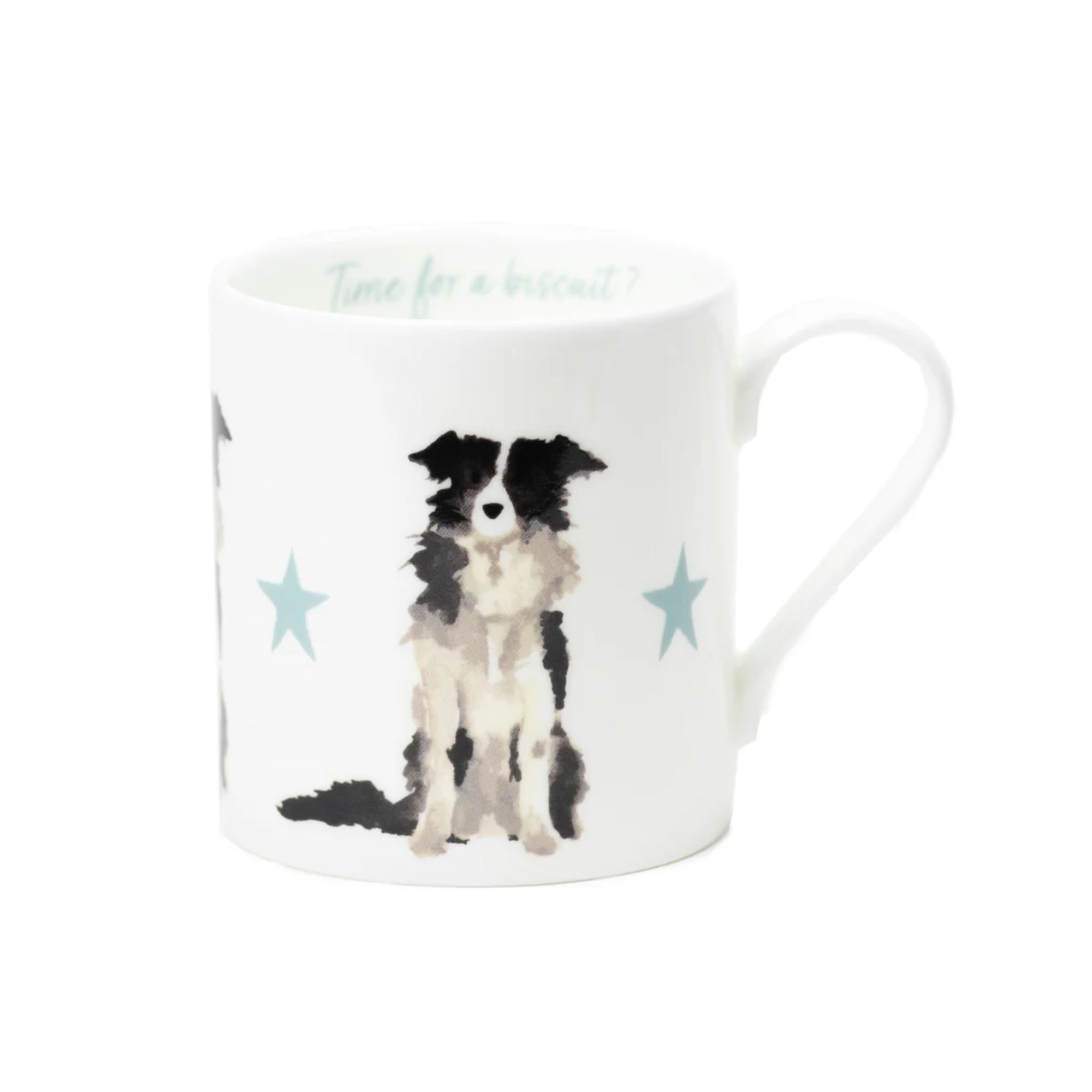 Rebecca Pitcher China Mug Border Collie | Millbry Hill