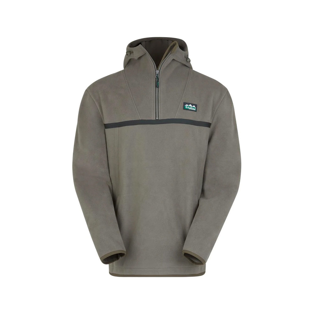 Ridgeline Mens Kodiak Fleece Smock - Smokey Olive | Millbry Hill