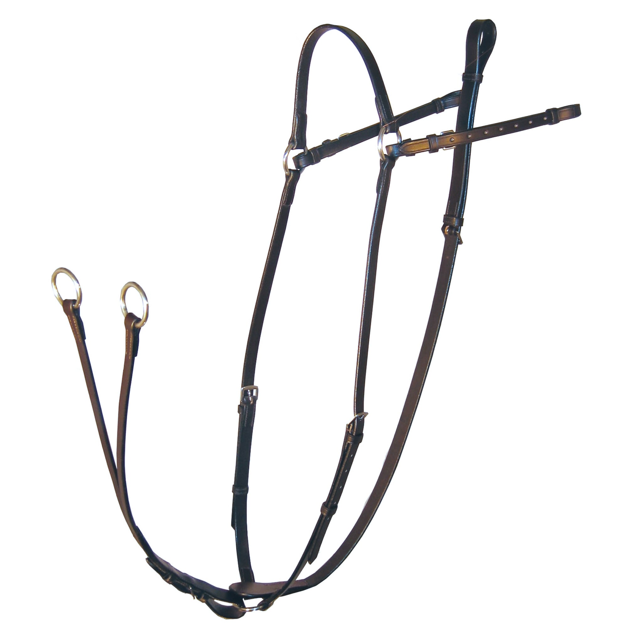 Ascot Leather Breastplate with Martingale Attachment | Millbry Hill